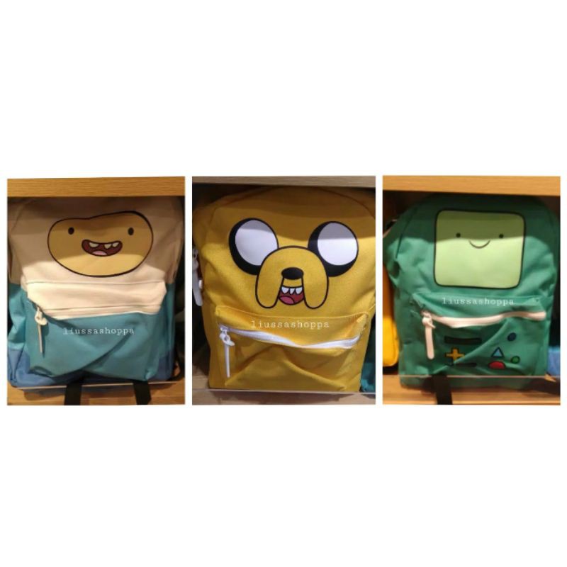 Jual Tas Ransel Miniso - Adventure Time Backpack | Shopee Indonesia