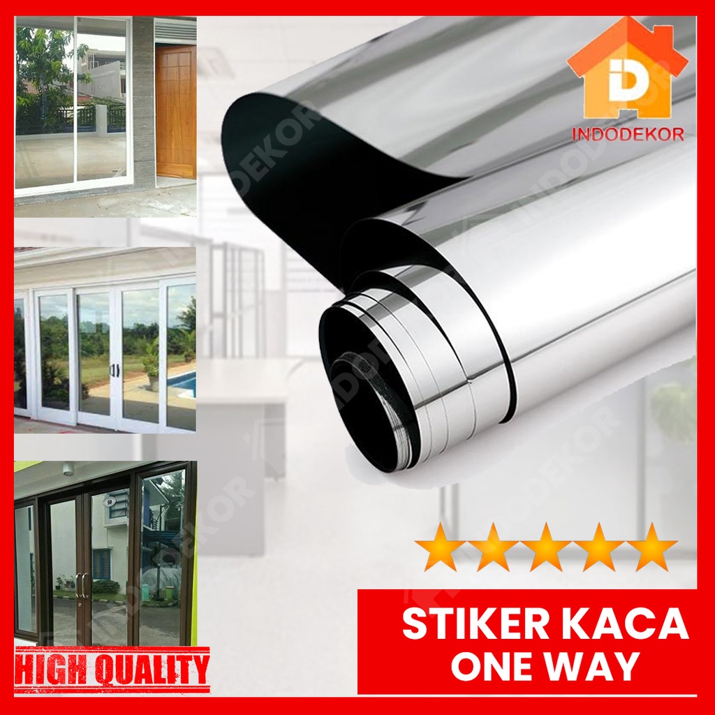 Jual Stiker / Sticker Kaca / Riben / One Way Roll | Shopee Indonesia