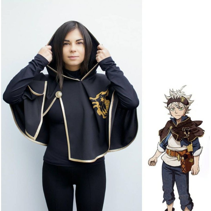 Jual Black Clover Black Bull Squad Asta Cape Cosplay | Shopee Indonesia
