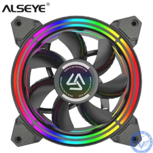 Jual FAN CASE ALSEYE HALO SERIES 5.0 AUTO RGB / FAN CASING ALSEYE ...