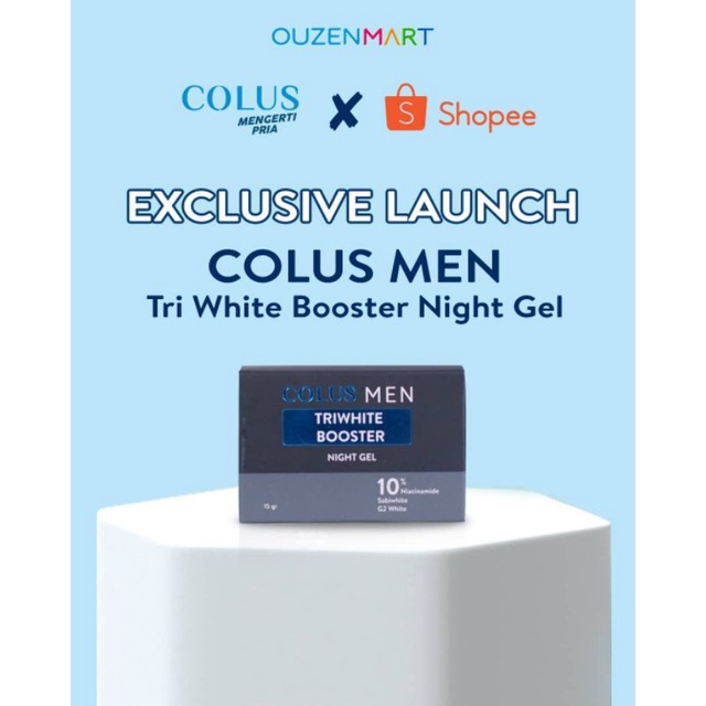 Jual Colus men whitening night cream (kemasan baru isi lebih banyak ...