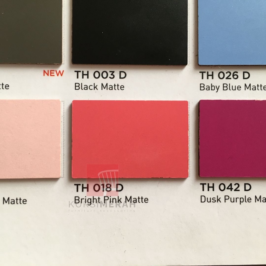 Jual TACO HPL Solid Matte warna halus kode D | Shopee Indonesia