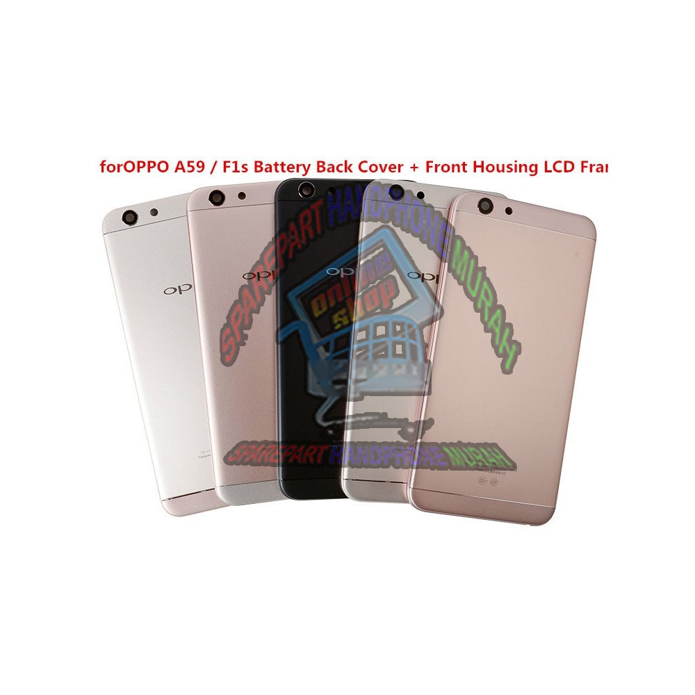 Jual CASING HOUSING FULLSET FRAME LCD OPPO F1S A59 A1601 FULL BODY ORIGINAL NEW | Shopee Indonesia