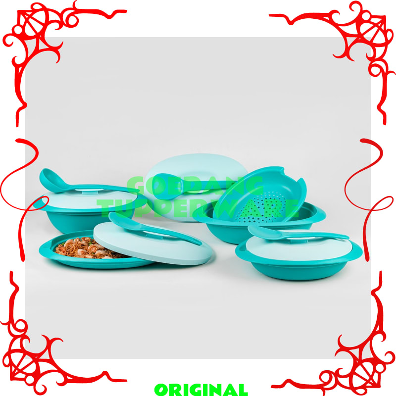Jual Peralatan Makan Tupperware Original-Wadah Saji Tupperware Original ...