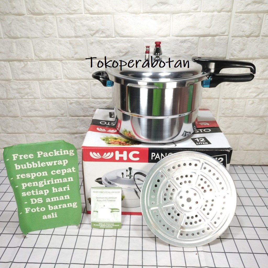 Jual Panci Presto HC 12 ltr / Presto HC 12 liter | Shopee Indonesia