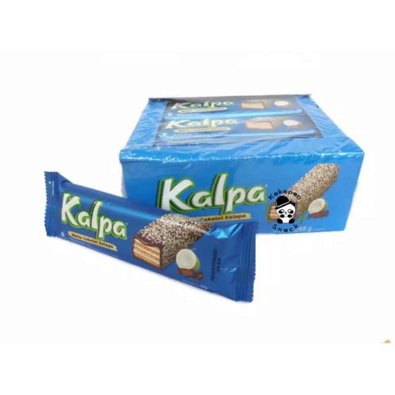 Jual Kalpa Wafer Coklat Kelapa Box (Isi 12pc @24gr) | Shopee Indonesia