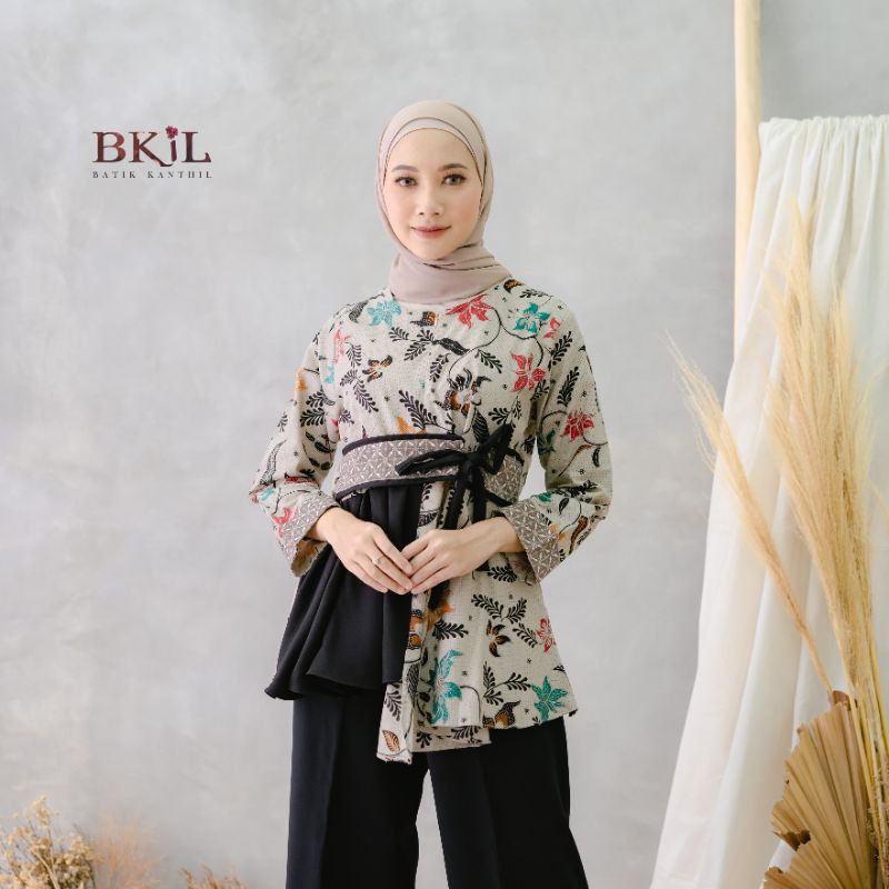 Jual KANTHIL Ayunda Blouse Batik Modern Couple | Shopee Indonesia