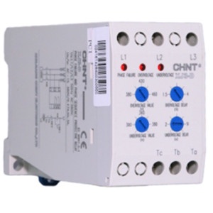 Jual Phase Failure Relay Chint XJ3-D Chint Xj3D 380V AC Over Under ...