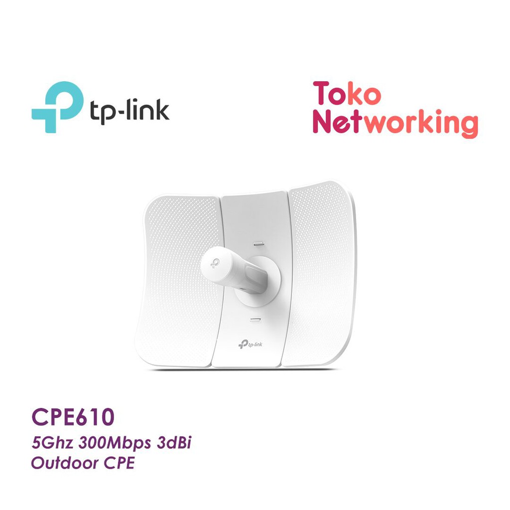 Jual TP-LINK CPE CPE610 5GHz 300Mbps 23dBi Outdoor | Shopee Indonesia
