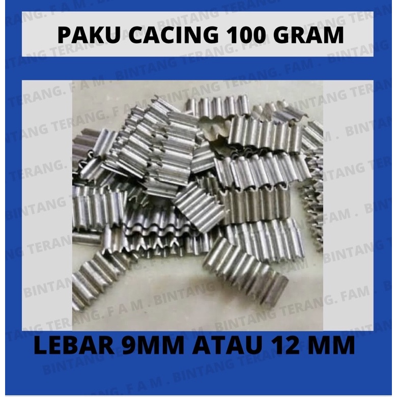 Jual PAKU CACING 9MM / 12MM isi 100 GRAM /PAKU PAPAN PECAH | Shopee ...