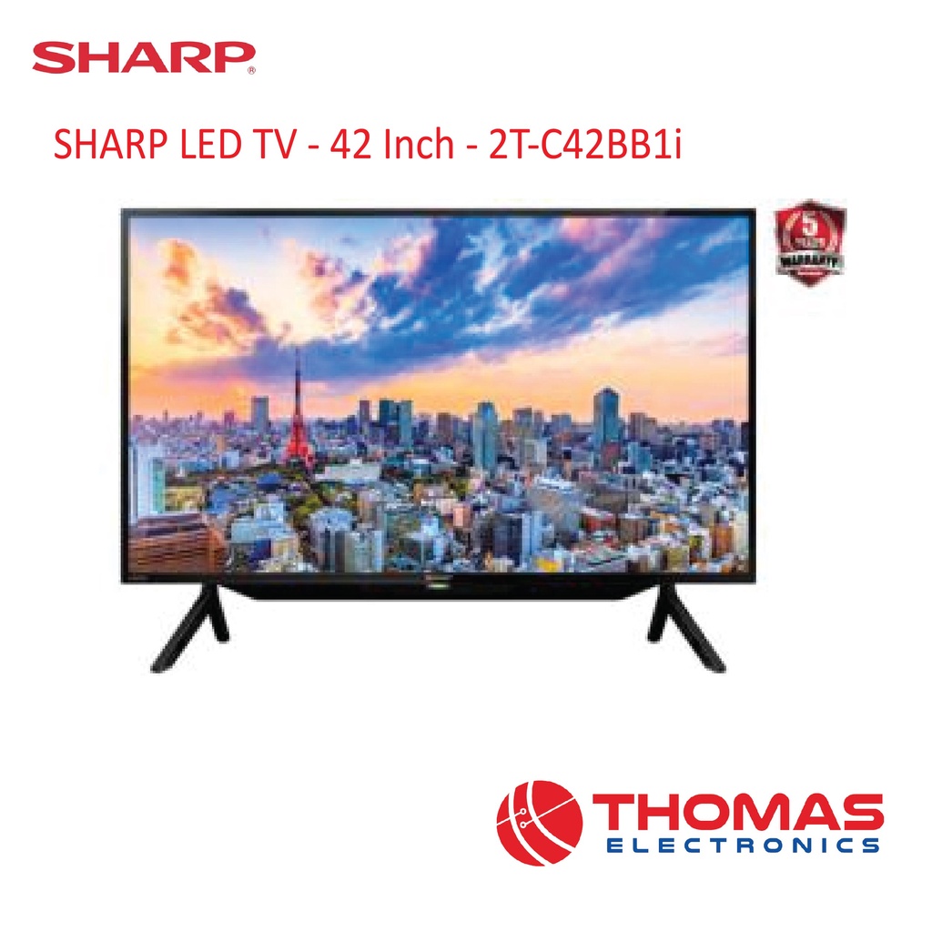 Jual SHARP LED TV 42 Inch 2T C42BB1i LED TV GARANSI RESMI 2TC42BB1i ...