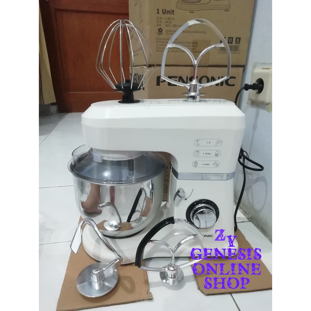 Jual STAND MIXER / MIXER PENCAMPUR PENSONIC PMI 6002 KAPASITAS 4.5 ...