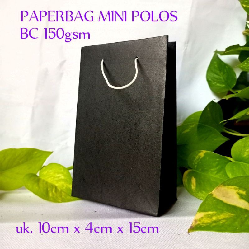 Jual PAPERBAG MINI HITAM | Shopee Indonesia