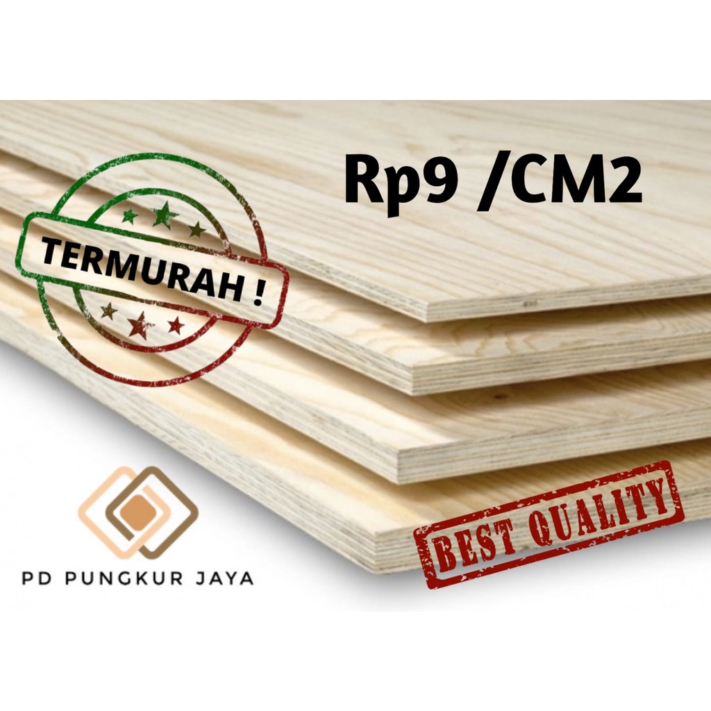 Jual TRIPLEK / MULTIPLEK 9MM ALBASIA UKURAN CUSTOM | Shopee Indonesia