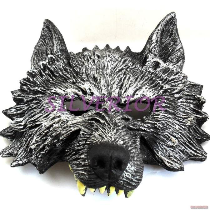 Jual Topeng Serigala Topeng Srigala Wolf Fox Mask Sponge | Shopee Indonesia