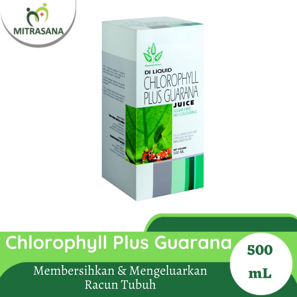 Jual Chlorophyll Plus Guarana 500 ml | Shopee Indonesia
