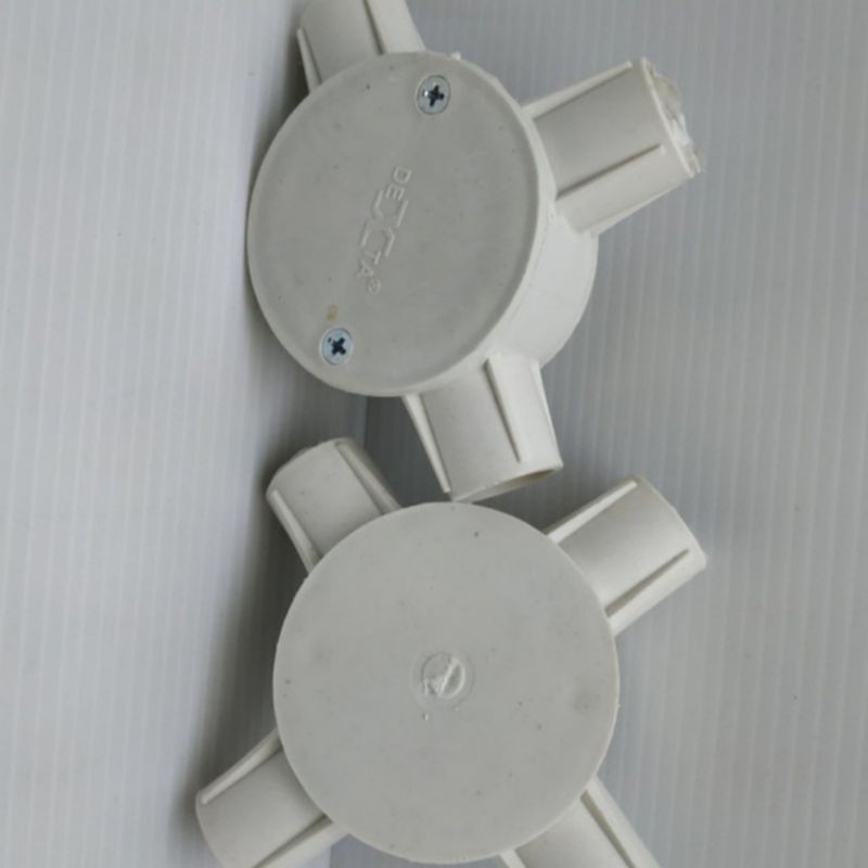 Jual Dexta kresdus Tdus T dus dos cabang 4 pipa listrik 20mm putih ...