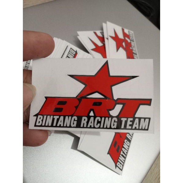 Jual STICKER BRT BINTANG RACING TEAM CUTTING | Shopee Indonesia