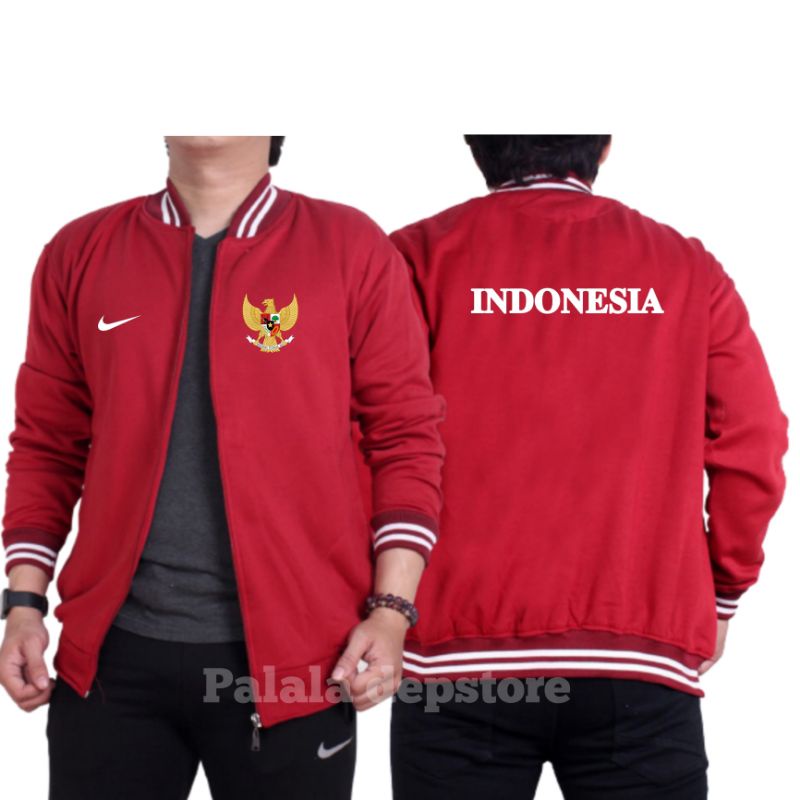 Jual Jaket Timnas Indonesia-Jaket Bola Distro Premium-Jaket Dewasa ...