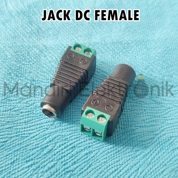 Jual Jack DC Female - Jack DC Cewek - Jack Connector Power CCTV - Jack Socket Female DC | Shopee ...