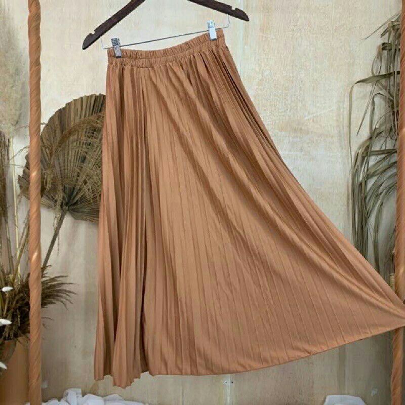Jual (TERMURAH LANGSUNG PABRIK)ROK PLISKET PREMIUM/ROK PLISKET MAYUNG/ROK PLISKET JUMBO | Shopee ...