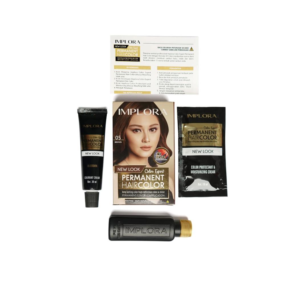 Jual IMPLORA CAT RAMBUT 3D COLOR EXPERT PERMANENT HAIRCOLOR 30 GR 16 ...