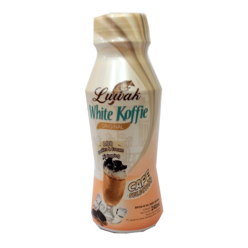 Jual KOPI LUWAK WHITE COFFE BTL 240ML | Shopee Indonesia