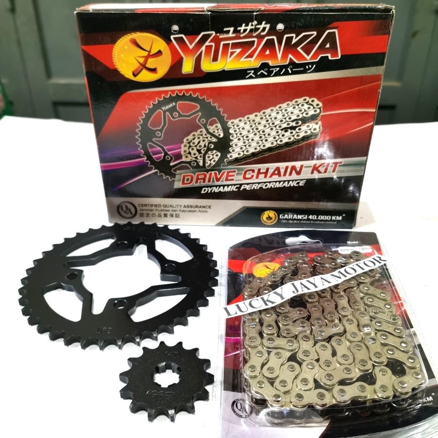 Jual GEARSET GIRSET CHAIN KIT GEAR GIR SET CHAIN KIT F1ZR FORCE 1 F1 ALFA | Shopee Indonesia