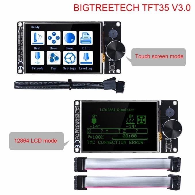 Jual BigTreeTech TFT35 V3 LCD Touch screen Dual Mode Ender SKR | Shopee Indonesia
