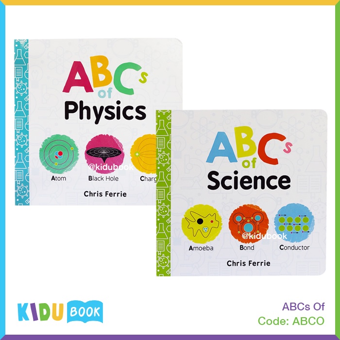 Jual Buku Belajar Anak ABCs Of Physics and ABCs Of Science Kidu Toys ...