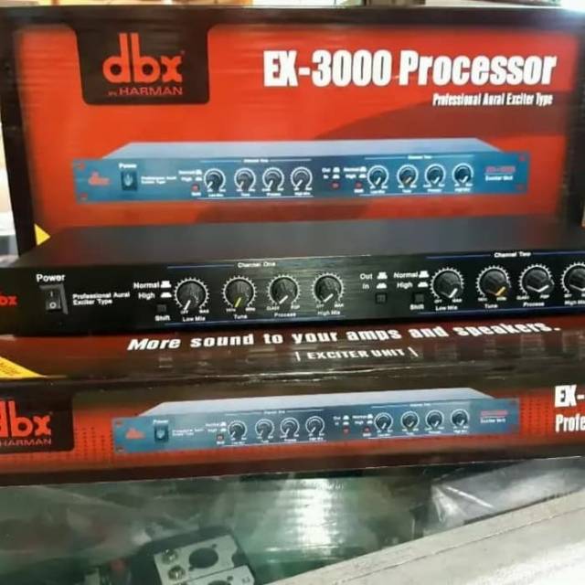 Jual AUDIO PROCESSOR DBX EX 3000 | Shopee Indonesia