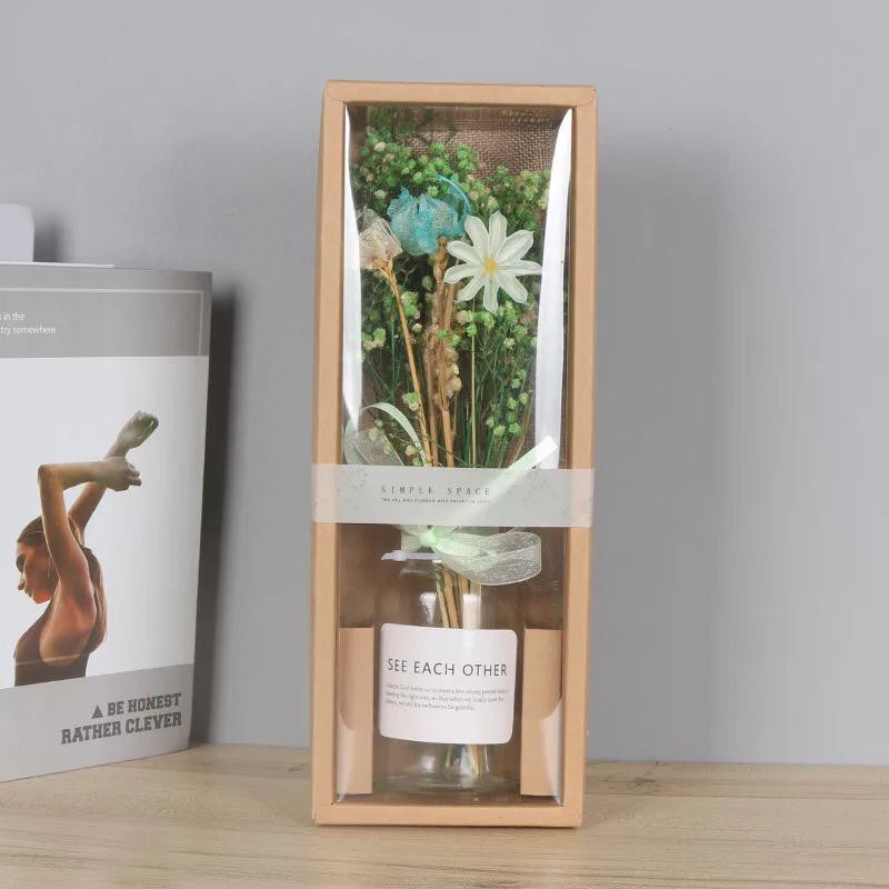Jual GL#FGB Minimalis Style vas bunga DRIED FLOWER GIFT Box Batam ...