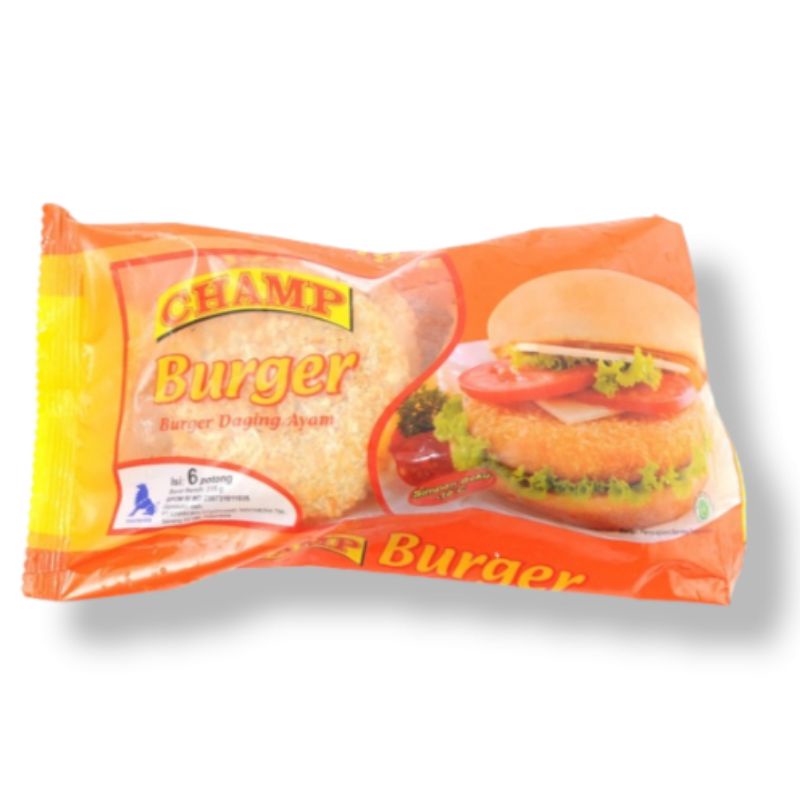 Jual Champ Burger Daging Ayam 315 gr | Shopee Indonesia