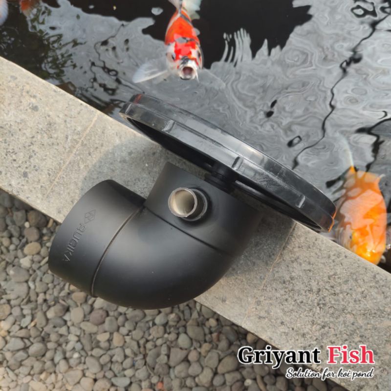 Jual Bottom Drain L Pipa D 4inchi - Air Diffuser 10inchi Kolam Koi ...