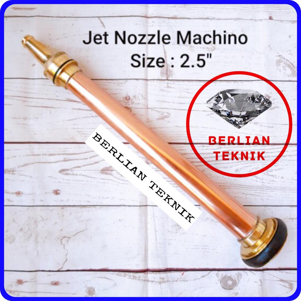 Jual Fire Branch Pipe Jet Nozzle Machino Kuningan 2.5 Inch | Shopee ...