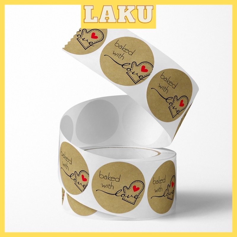 Jual LAKU PALING MURAH ISI 500 Pcs Stiker Label Roll Thank You ...