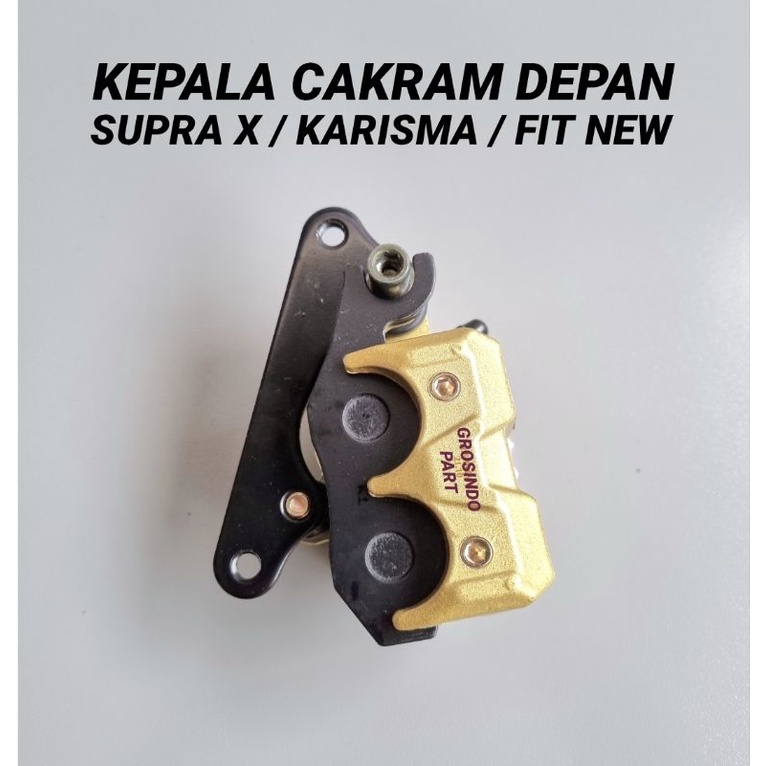 Jual KEPALA BABI KALIPER CAKRAM DEPAN SUPRA X-SUPRA X125-SUPRA FIT NEW-KARISMA-REVO LAMA 100CC ...