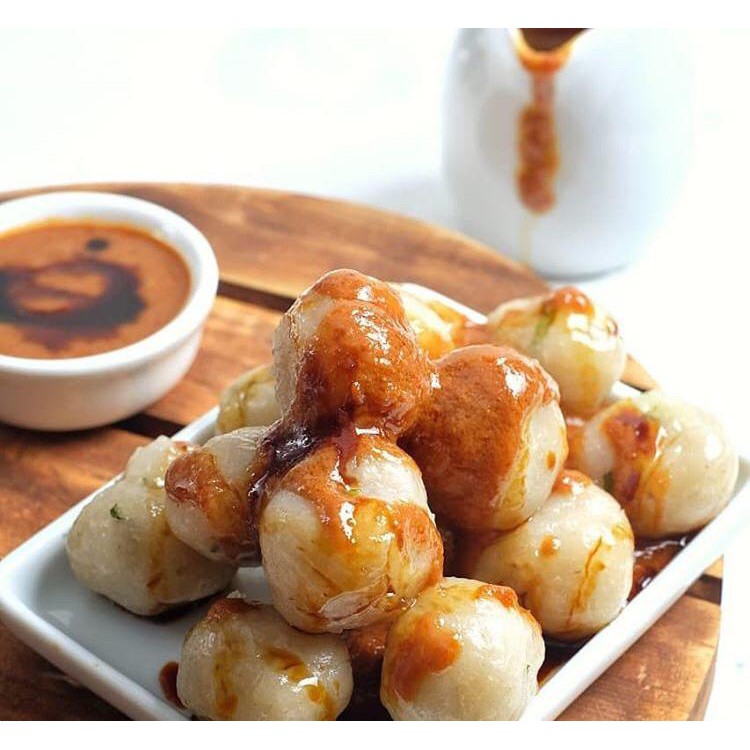 Jual Cilok bucang isi 20 pcs / bumbu kacang / Frozen Food / Makanan ...