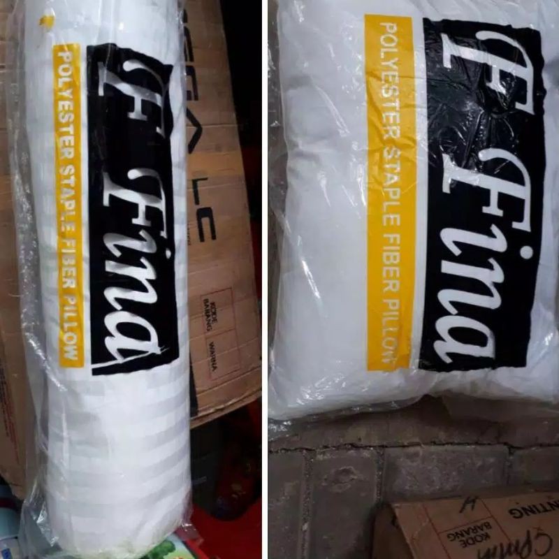 Jual LD Satuan Bantal atau Guling Silikon Merek Fina Kemasan Vacum ...