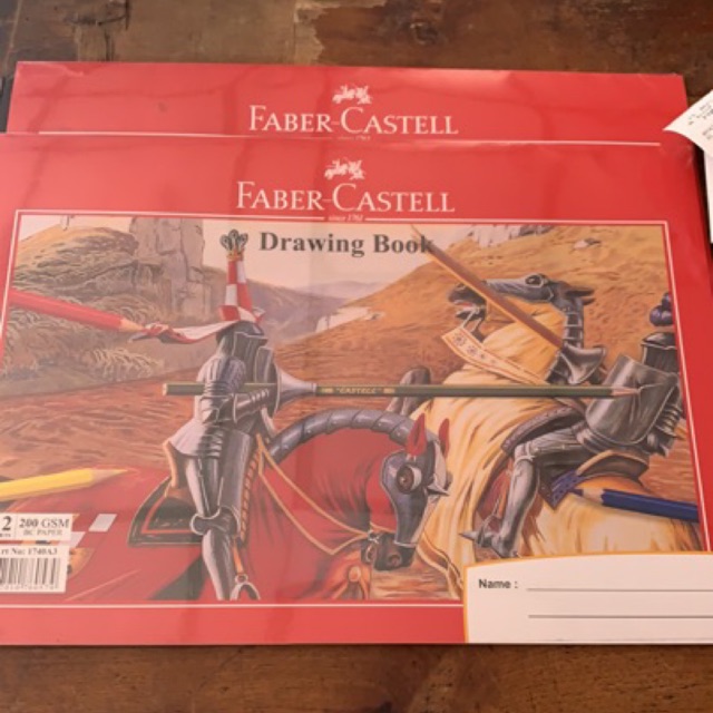 Jual BUKU GAMBAR/DRAWING BOOK A3 FABER CASTELL CASTELL | Shopee Indonesia