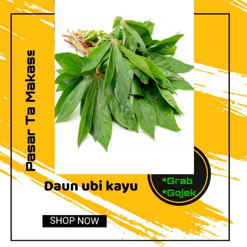 Jual Daun ubi per ikat / Daun Singkong / bahan sayur tuttu / Pasar ...