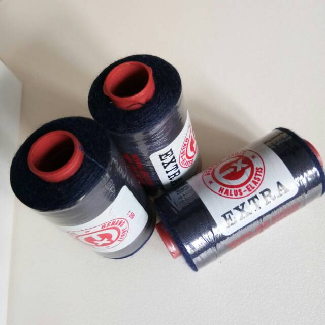 Jual Benang jahit extra biru navy (398) 500 | Shopee Indonesia