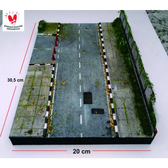 Jual Miniatur / Diorama / Maket / Replika Jalan Raya Skala 1:64 ...
