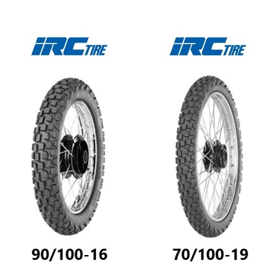 Jual Ban Luar IRC 16 19 Ban Set Depan Belakang Trail KLX 150 Semi Cross ...