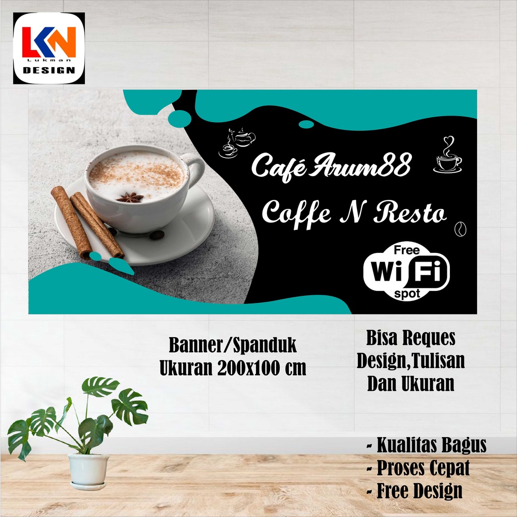 Jual banner spanduk cafe n resto | Shopee Indonesia