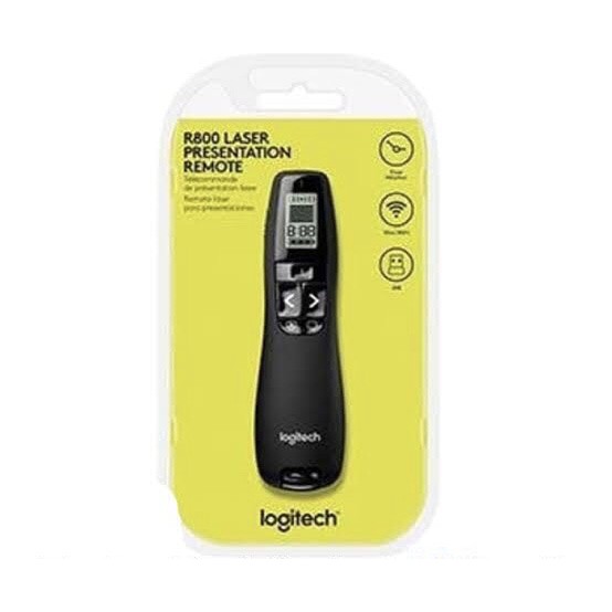 Jual Logitech r800 Professional Presenter Brilliant Green Laser Pointer ...