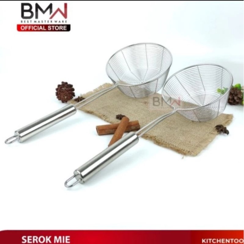 Jual Serok Mie Saringan Mangkok Dalam Stainless Stell 14 16 18 20 22 ...