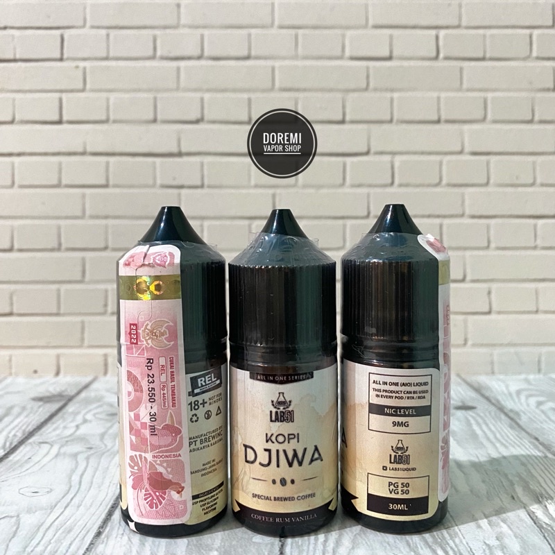 Jual SALTNIC DJIWA KOPI VANILLA RUM 30ML 9MG | Shopee Indonesia