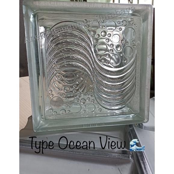 Jual Glassblock Mulia Glass Block Type Wave Quadra Kawung Diamond Ocean ...