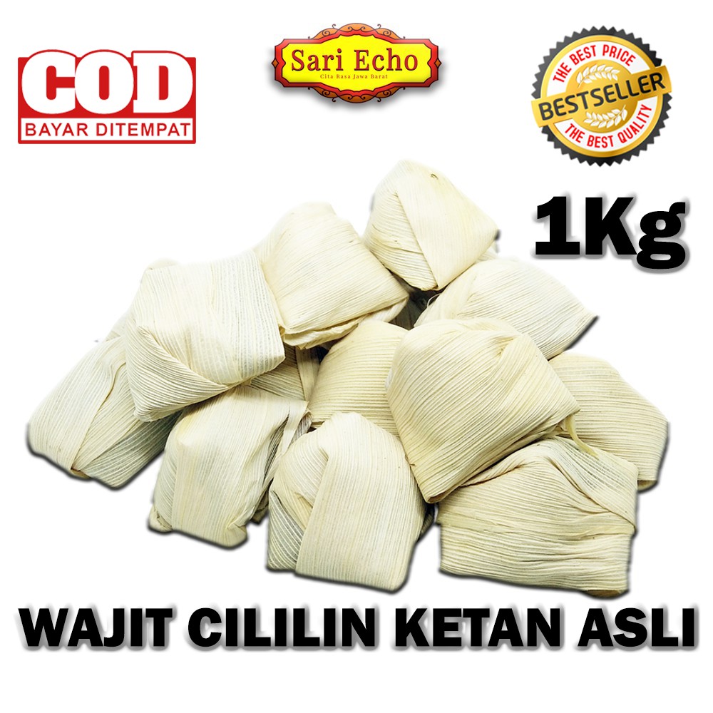Jual Wajit Cililin Oleh Oleh Bandung Sari Echo 1kg | Wajik Ketan dan ...
